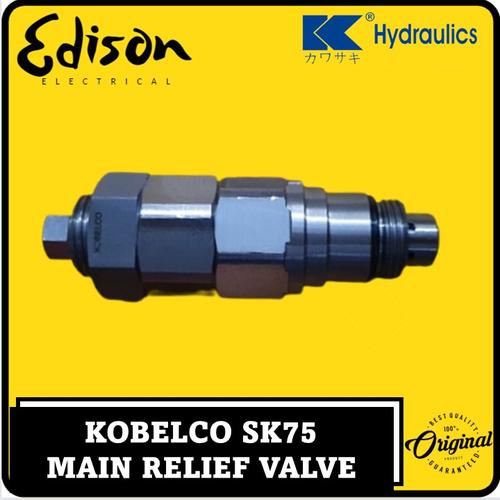 Jual KOBELCO SK75 SK75-3 Main Pump Relief Valve Kawasaki Hydraulics ...