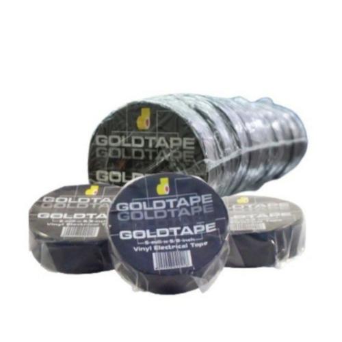 Jual Isolasi Hitam Listrik Kecil Pack (Isi 10pc) merk GOLDTAPE - Kota ...