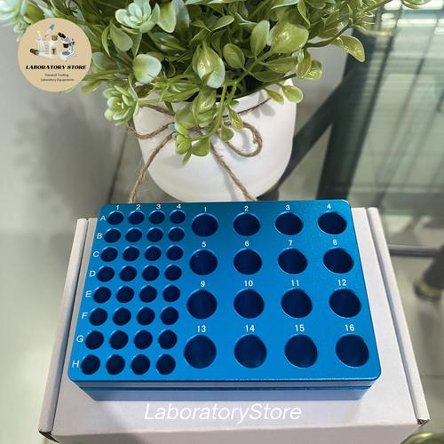 Jual Aluminium Cooling Block Microtube and PCR 16x2.0ml, 32x0.2ml ...