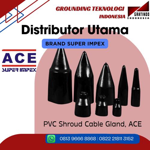 Jual Shroud Kabel Gland A2-50S, ACE / PVC Shroud Cable Gland A2-50 S ...