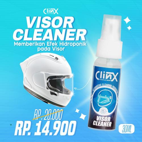 Jual Clinx Visor Cleaner 30ml | Pembersih Visor / Kaca Helm Praktis ...