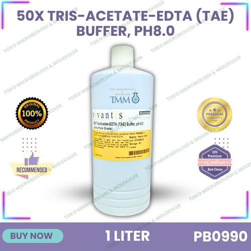 Jual 50X Tris-Acetate-EDTA (TAE) Buffer, pH8.0, Ultra Pure Grade, 1 Liter - Kab. Bogor - Toko ...