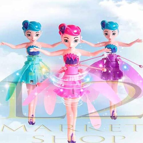Jual CM Mainan Anak Peri Terbang Barbie Terbang Sensor Boneka Terbang ...