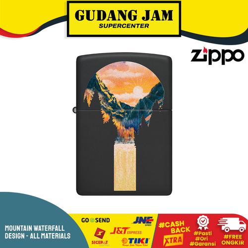 Promo Zippo Mountain Waterfall 48676 | Garansi Lifetime Cicil 0% 3x ...