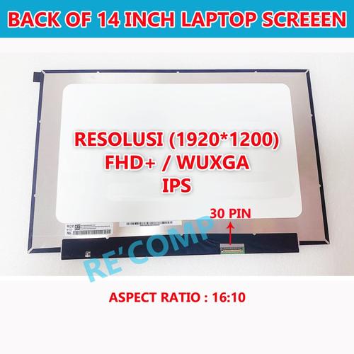 Jual LAYAR LED LCD LAPTOP 14 INCH WUXGA / FHD+ NV140WUM-N44 NE140WUM ...