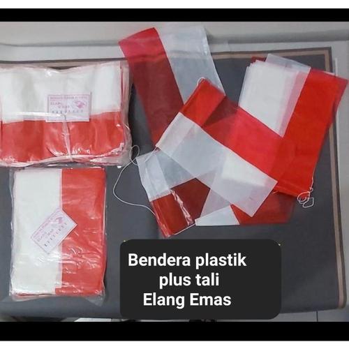 Jual Promo Bendera Plastik Merah Putih Hut-Ri / Hiasan 17 Agustus ...