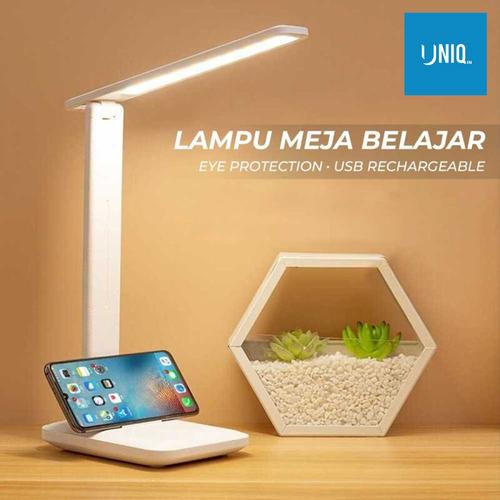 Jual Lampu Meja Belajar Lampu Baca LED USB Desk Lamp Portable Cas Ulang ...