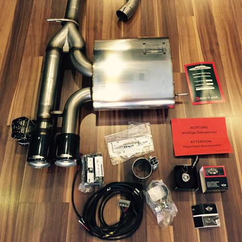Jual Original Mini Cooper F56 F57 JCW Tuning Kit Carbon Knalpot ...