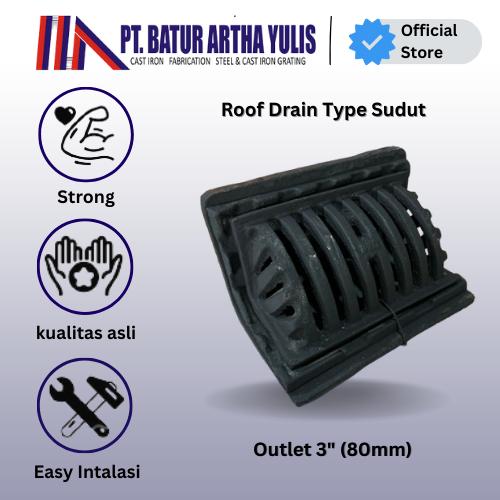 Jual Roof Drain Type Sudut Uk.3"/80mm - Kota Depok - Batur Artha Yulis ...
