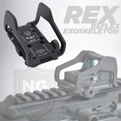 Jual REX SI Style Reflex Exoskeleton RMR Red Dot Sight Scope Mount ...