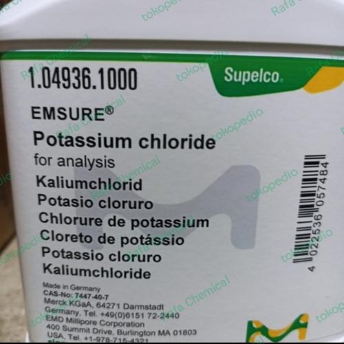 Jual potassium chloride merck | merck 1.04936.1000 | 104936 | KCI - Kab ...
