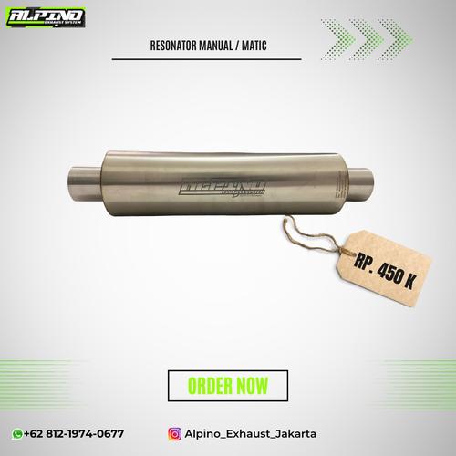 Jual Resonator Alpino Exhaust Jakarta Manual/Matic - Jakarta Selatan ...