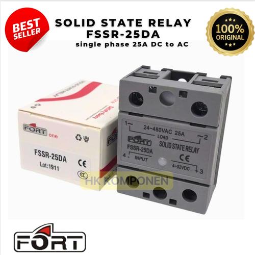 Jual solid state relay 25a fort fssr25da - Jakarta Barat - HK komponen | Tokopedia