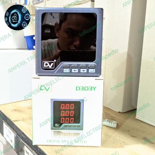 Jual DV Digital Panel Meter D3D3Y 3Phase (Ampere,Volt,Hz,Run Hour) New - Jakarta Barat - ANPERA ...
