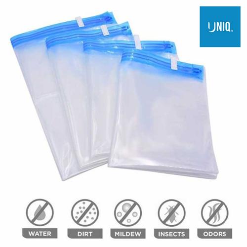 Promo 5 PCS Plastik Vacum Packing Baju Travel Vaccum Bag Organizer ...