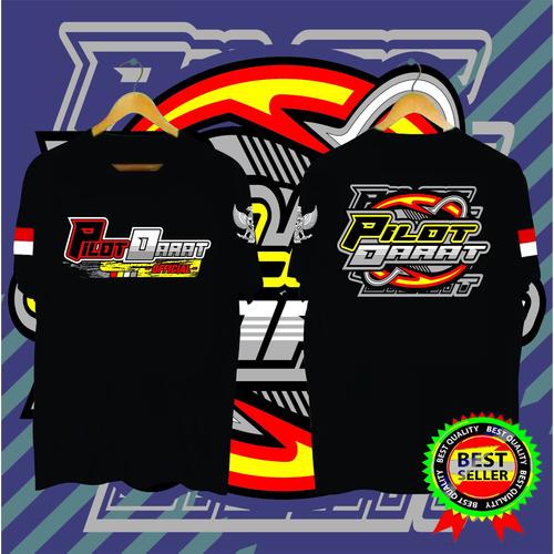 Jual Kaos Pria Pilot Darat Official - Hitam, L - Jakarta Barat ...
