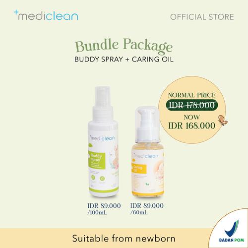 Jual Mediclean Bundle Package (Buddy Spray + Caring Oil) - Jakarta ...