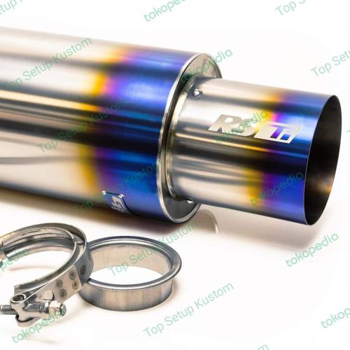 Jual GReddy Performance RS Ti universal Titanium muffler inlet 2.5 ...
