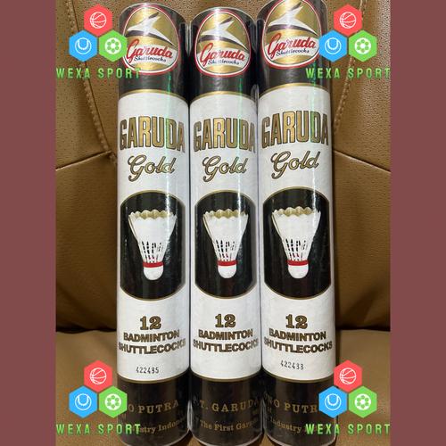 Jual Shuttlecock Kok GARUDA GOLD Putih. Cock Badminton Bulu Tangkis ...