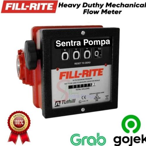 Jual Flow meter fill rite 4 digit 2 inch Flowmeter Solar/Bensin dan Oli ...