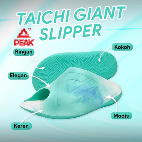Jual Sandal Pria PEAK Taichi "Giant" Slipper Men Jade/Blue - Jade/Blue, 41 - Jakarta Utara ...