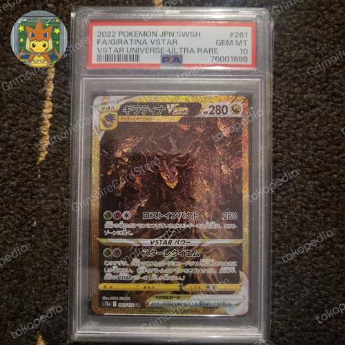 Jual Pokemon TCG PSA 10 Japanese Giratina VStar UR s12a 261/172 - Jakarta Utara ...
