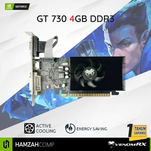 Jual VGA GeForce GT 730 4GB DDR3 VenomRX Low Profile - Kota Bandung ...
