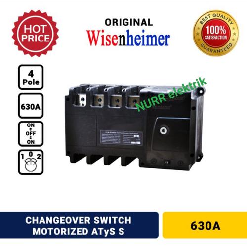 Jual COS Change Over Switch 4P 630A Motorized ATyS S Ohm Saklar Wisenheimer - Jakarta Pusat ...