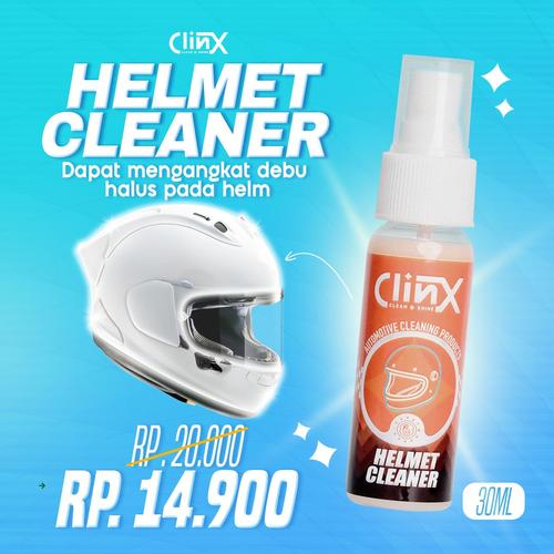 Jual Clinx Helmet Cleaner 30ml | Pembersih Helm Tanpa Air, Sabun ...