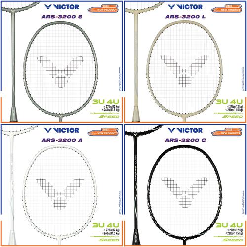 Promo Raket Badminton Victor AURASPEED 3200 ARS 3200 ARS-3200 Original ...