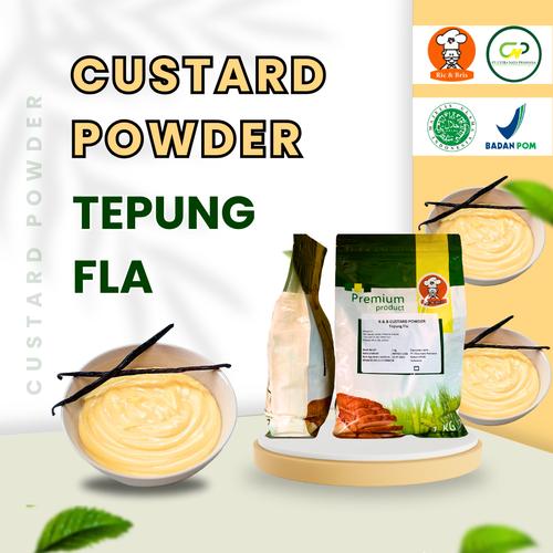 Jual R&B Vla Custard Powder 1kg / Tepung Fla Vla / Custard Bubuk Vla ...