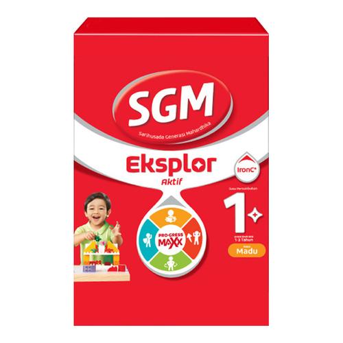 Jual Susu SGM Eksplor 1+ IronC Susu Bubuk Pertumbuhan Anak Madu 400 g ...