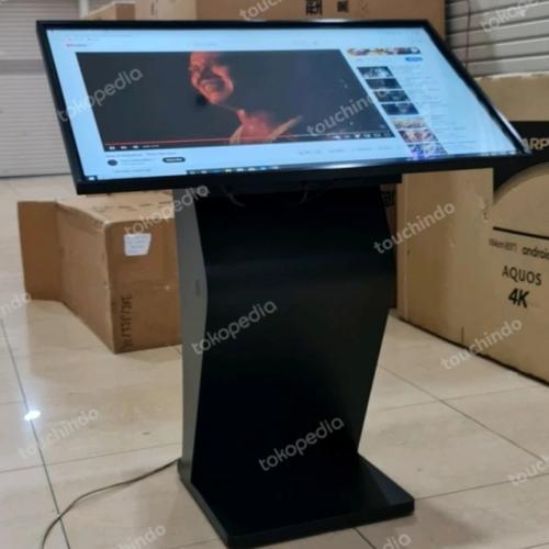 Promo Paket Kiosk Informasi Touchscreen 43 inch Windows System - i3 8G ...