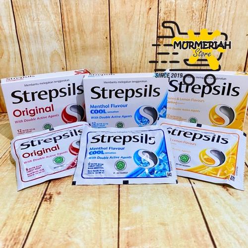 Jual STREPSILS Permen Sachet isi 6 butir-Strepsil Pelega Tenggorokan ...