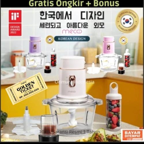 Jual Mecoo Blender Bumbu - Multi Blender Mini Mecoo 5 in 1 Chopper ...