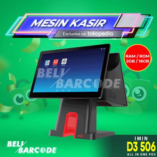 Jual Android POS Machine iMin D3 506 Mesin Kasir All in One Dual ...