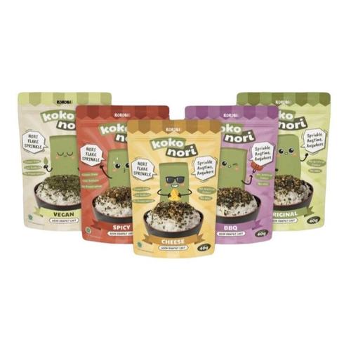Promo Abe Kokobi Koko Abon Rumput Laut Tabur Nori Flake Sprinkle 40gr ...
