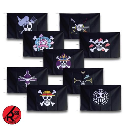 Jual Promo Bendera One Piece Bendera Luffy Bendera Jolly Roger Bendera ...