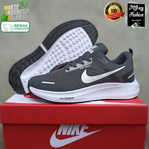 Jual Sepatu Olahraga Pria NKZoom New Import Running Gym Jogging Lari ...