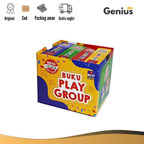 Jual buku playgroup box isi 4 buku bentuk warna angka huruf - Kab ...