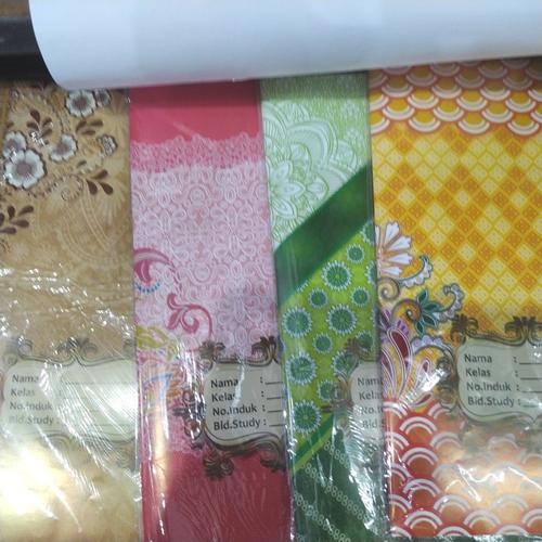 Jual sampul buku kertas Boxy Motif Batik - Kuning - Kab. Bekasi - TOKO ...