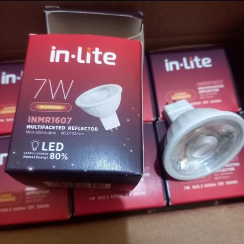 Jual Lampu MR16 LED IN-lite Inlite INMR1607 7W MR 16 7 W 7 Watt 12V ...