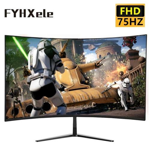 Jual Monitor 27 Inci 2800R Curved VA untuk Gaming 75Hz 2Ms Gamut Warna ...