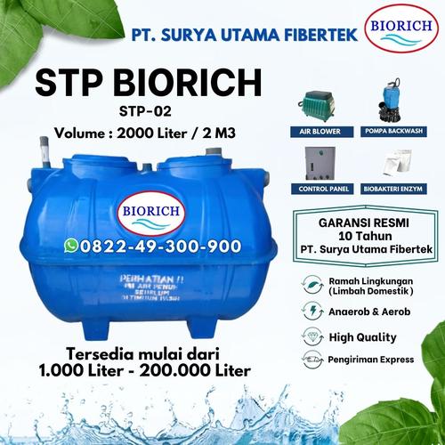 Jual Tangki STP Bio Septic - STP Biofilter - STP BIOTECH 2000 liter / 2 ...