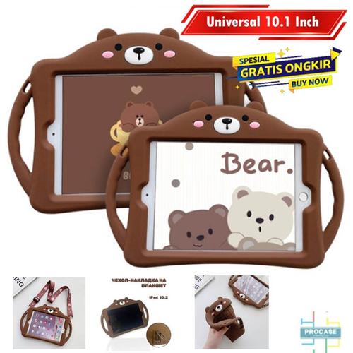 Jual Advan Tab Sketsa 3 SoftCase Casing Cover Bear Grip Anak Kids Lucu ...