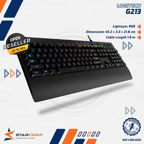Promo Logitech G213 Gaming RGB Keyboard G 213 Cicil 0% 3x - Kab. Sleman ...