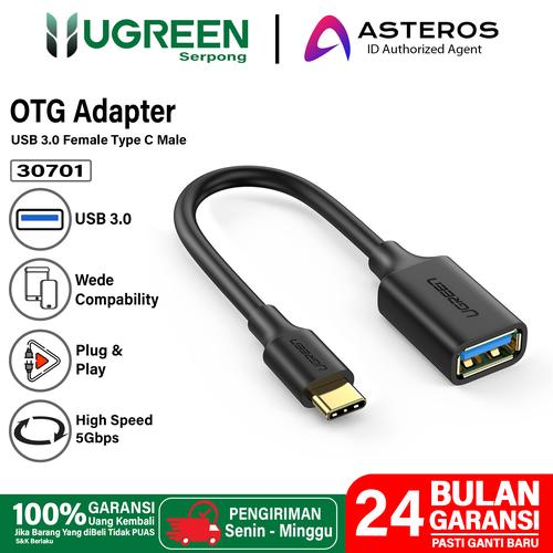 Jual UGREEN OTG USB Type C To USB A 3.0 Adapter Converter 5Gbps 30701 ...