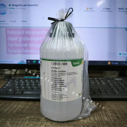 Jual BUFFER SOLUTION PH 7/ BUFFER PH 7/ LARUTAN BUFFER, 1 LT, MERCK ...