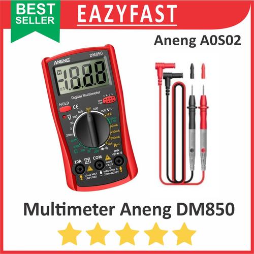 Jual Multimeter Digital Aneng DM850 Avo Volt Ampere Ohm Multi Meter ...