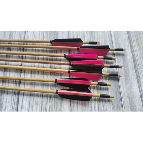 Jual Anak Panah Arrow Tradisional natural Bambu Vanes Kalkun Kuat Murah ...